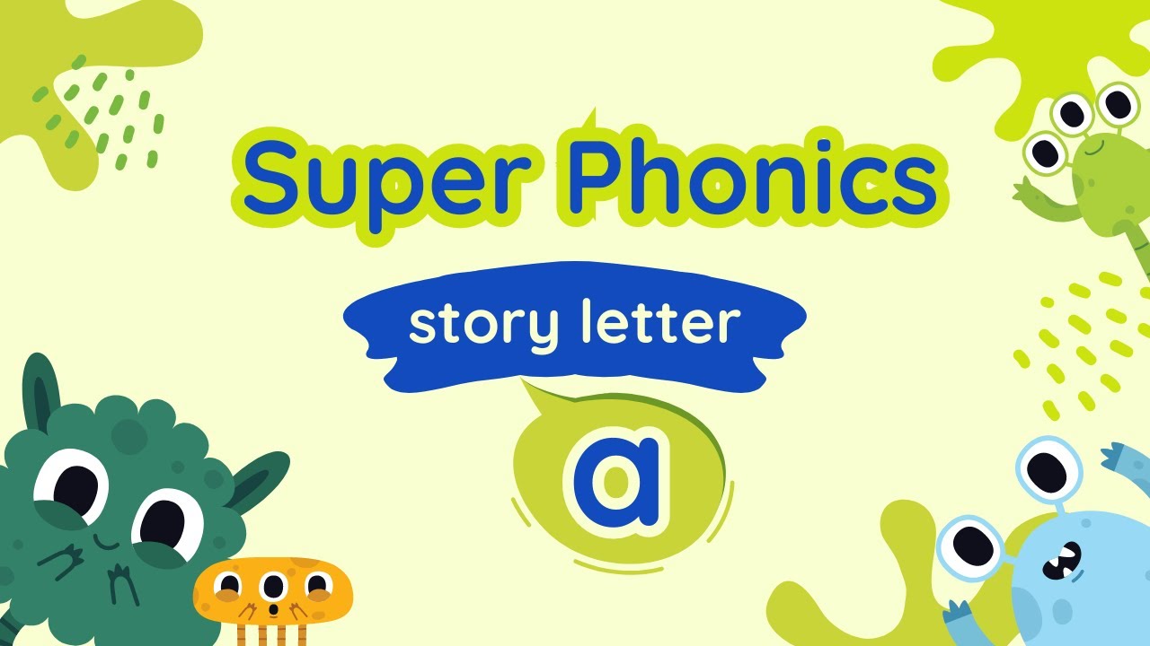 Phonics Story Letter - a | Educational Video For Kids| Cartoon Video ...