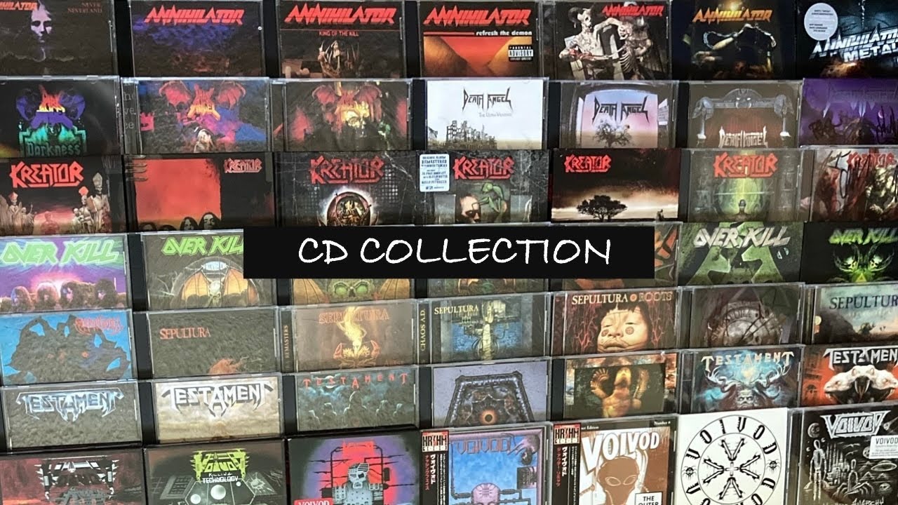 CD Collection-Annihilator, Dark Angel, Death Angel, Kreator, Overkill ...