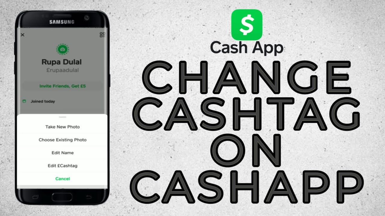 How To Change Cashtag In Cash App? - YouTube