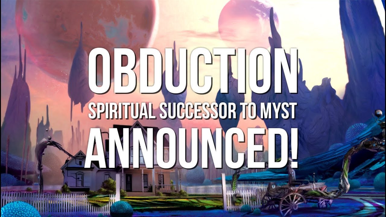 Obduction - Spiritual Successor to Myst - Announced by Cyan - YouTube