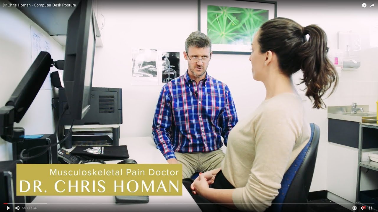 Dr. Chris Homan - Computer Desk Posture - YouTube