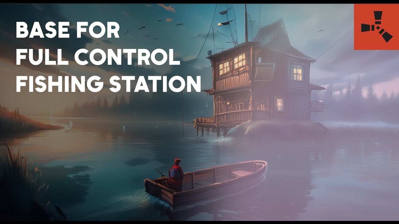 Base TRIO for full control fishing station ! | RUST - YouTube