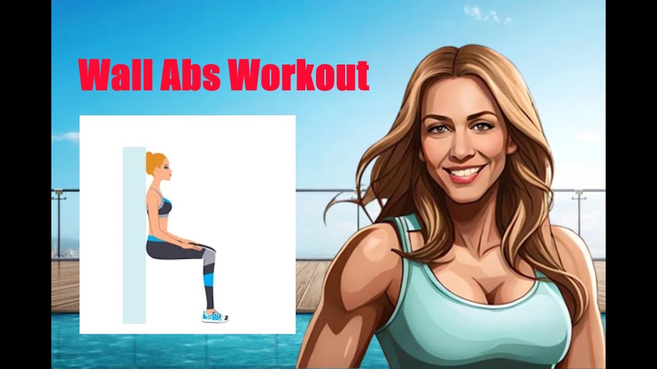 10 MIN Wall Abs Workout - YouTube