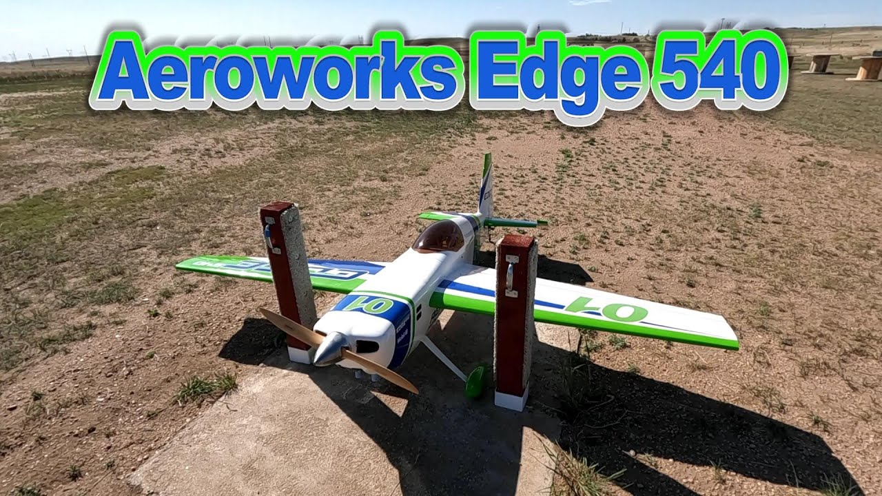 Aeroworks Edge 540 DLE 55 maiden flight - 4k flight video on a ...