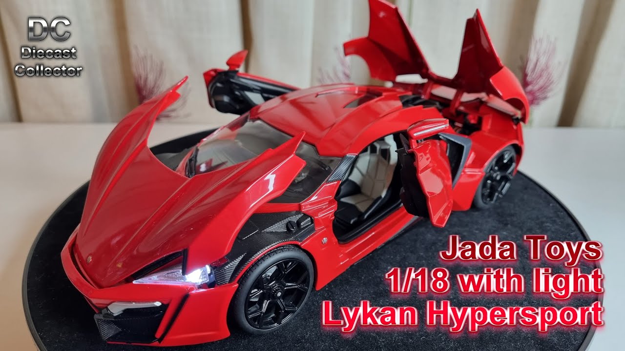 LED light in model car? Jada Toys - W Motor Lykan Hyper Sport - 1/18 ...