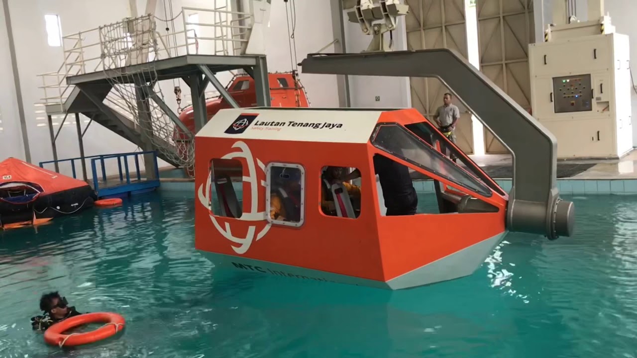 Helicopter Underwater Escape Training - YouTube