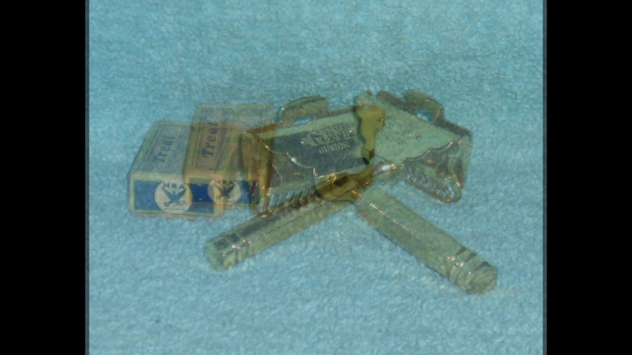 1912 Gem Junior SE Safety Razor W Blades - YouTube
