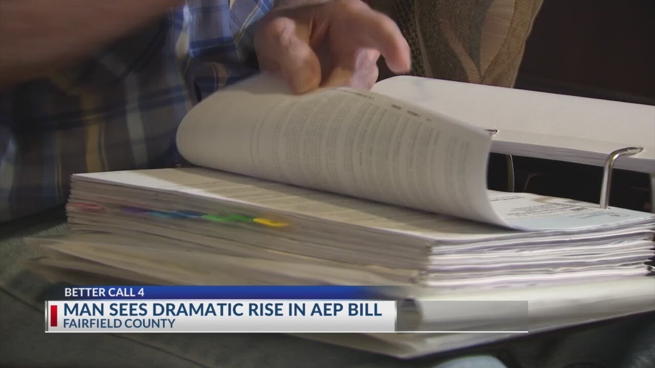 Man sees dramatic rise in AEP bill - YouTube