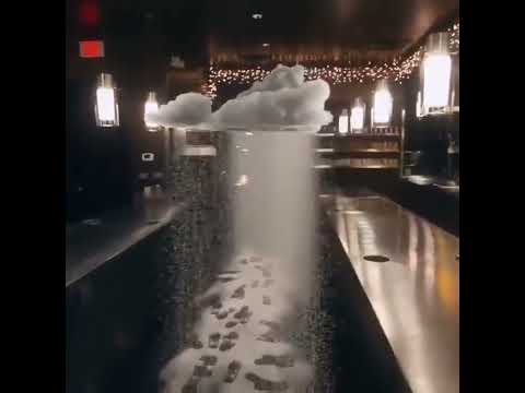 Impressive 3D projection in a Japanese restaurant 😲🎏Впечатляющая 3D-проекция в японском ресторане 😲🎏