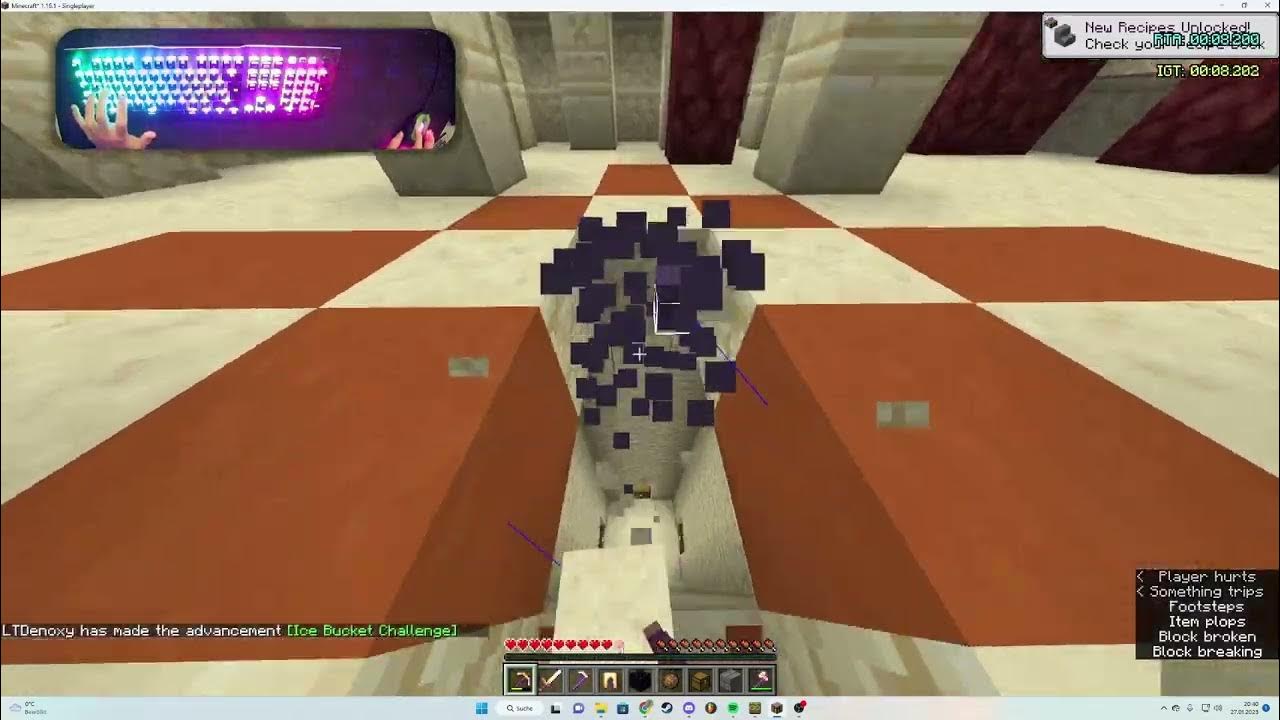 MINECRAFT: JAVA EDITION CATEGORY EXTENSIONS SPEEDRUN (00.00.14.321) by ...