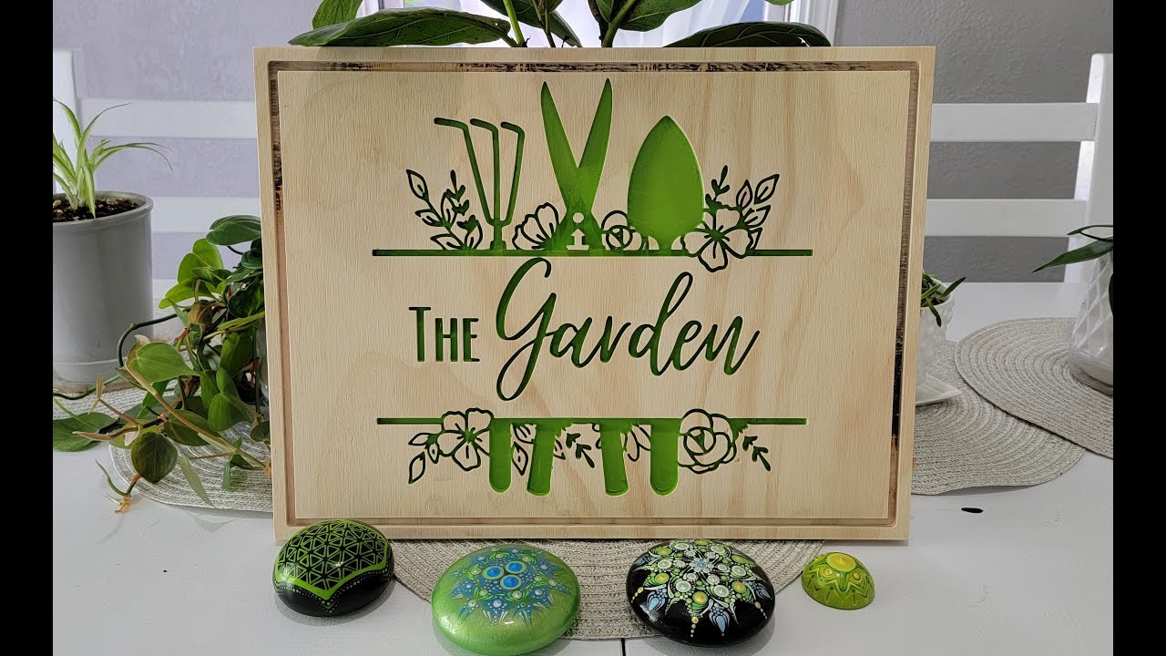 Garden Sign on CNC Router | Part One - YouTube