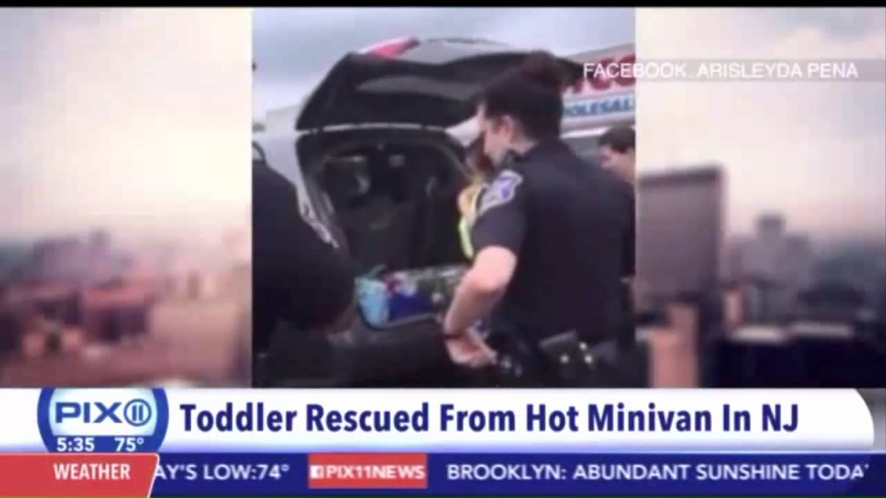 Crying toddler left in hot car - mom shops at NJ Costco! - YouTube