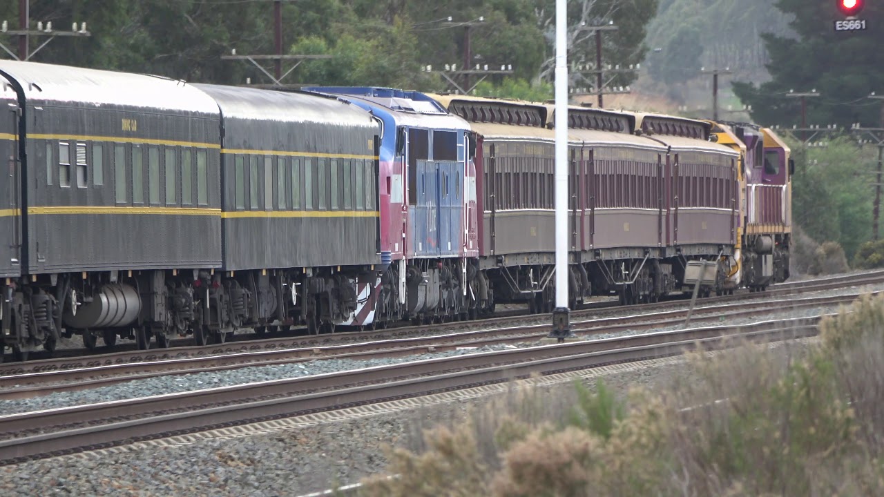 4K WOW! Diesel Locomotive A60 FIRST MAINLINE RUN IN 7 YEARS! - YouTube