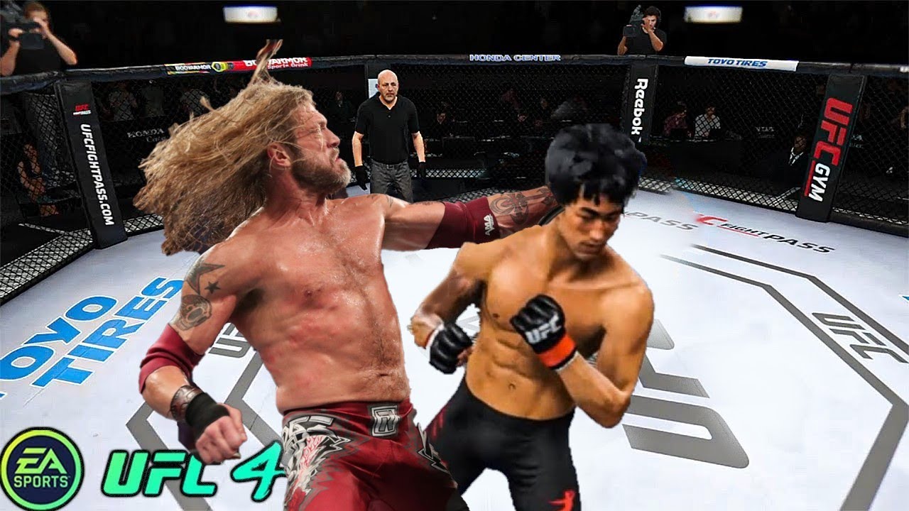 Bruce Lee vs Viking Furry ( EA Sports UFC 4 ) wwe mma - YouTube