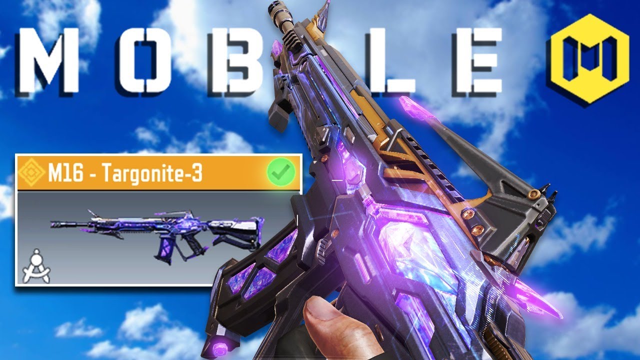 ASÍ ES LA M16 LEGENDARIA MÁS LINDA DE COD: MOBILE - YouTube