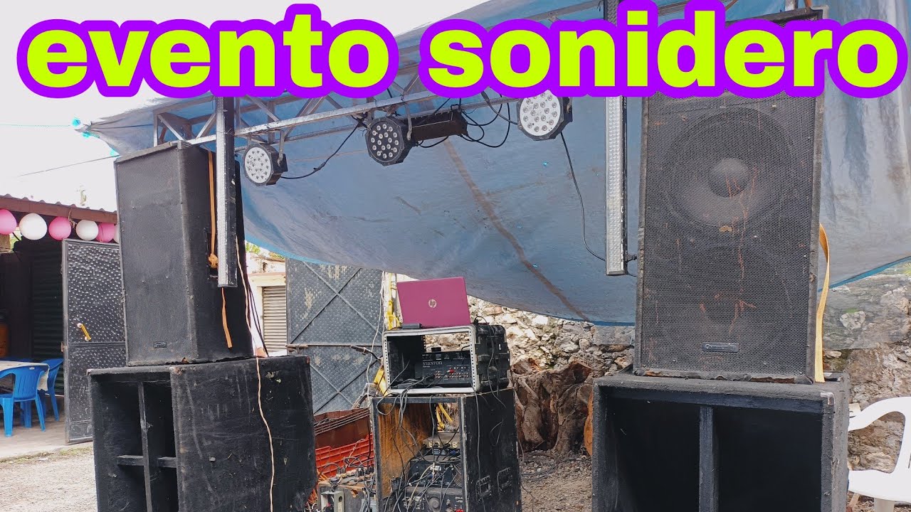 trabajamos en dos eventos con el sonido - YouTube