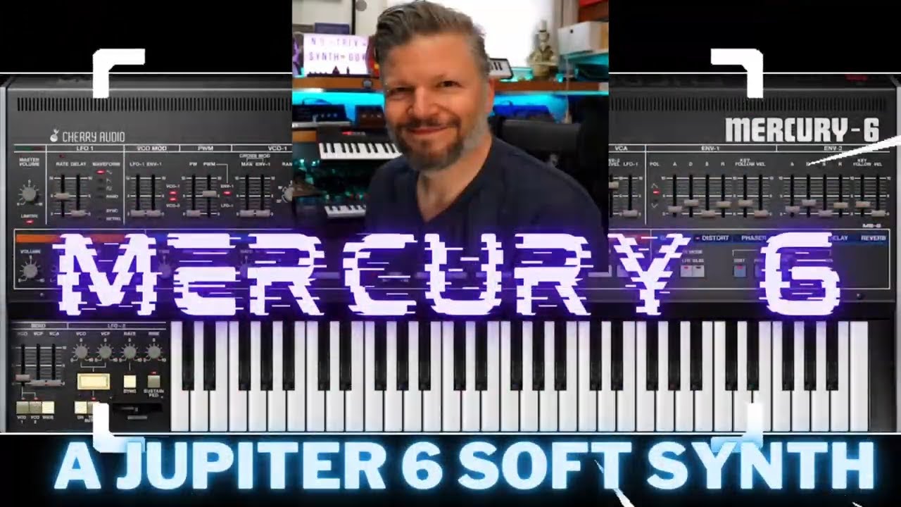 Mercury 6 from @CherryAudiovst - a Jupiter 6 in a plugin - YouTube