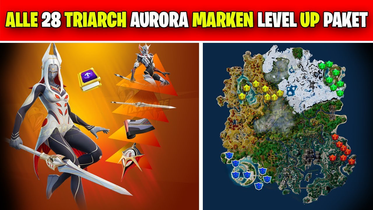Triarch Aurora Pack Fortnite Alle 28 Triarch Marken Fortnite Sammle die ...