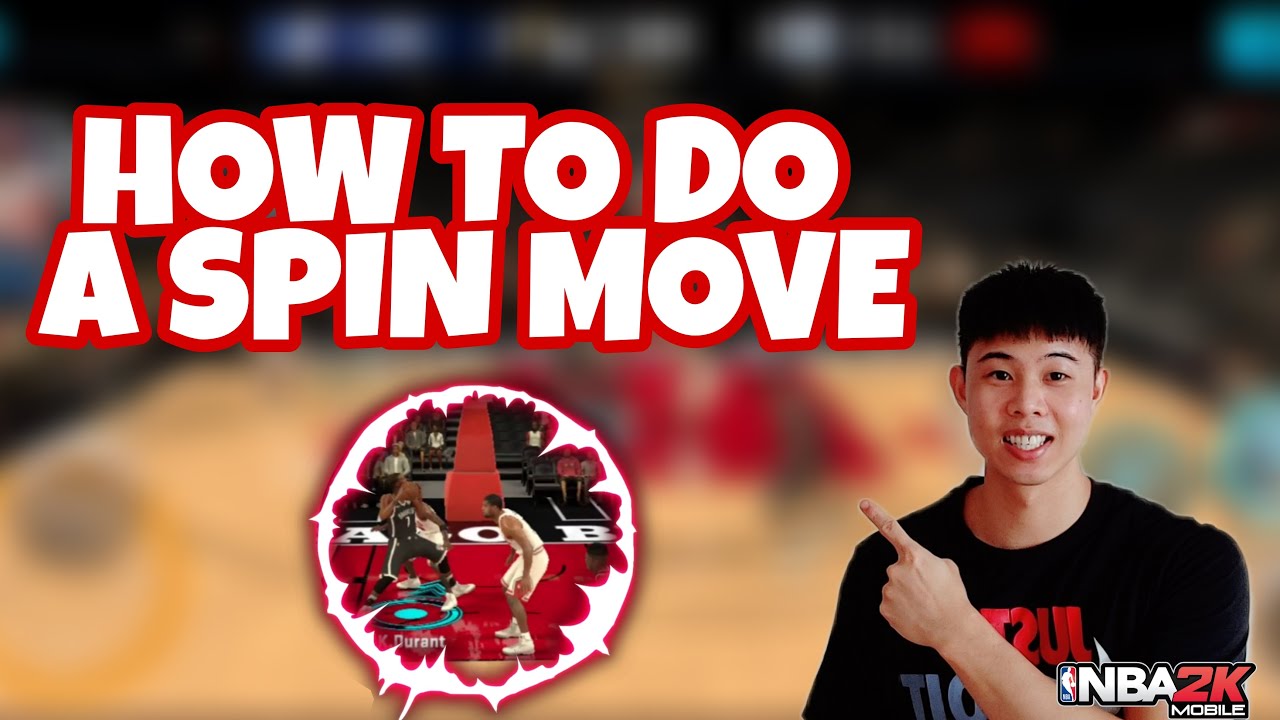 How To Do A Spin Move In NBA 2K Mobile Season 3 🏀 - Easiest Move EVER ...