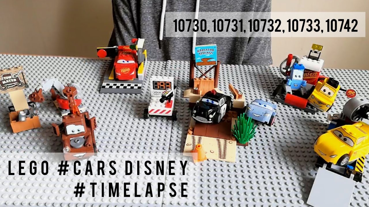 #Lego EASY to Build #Disney Cars #timelapse - YouTube