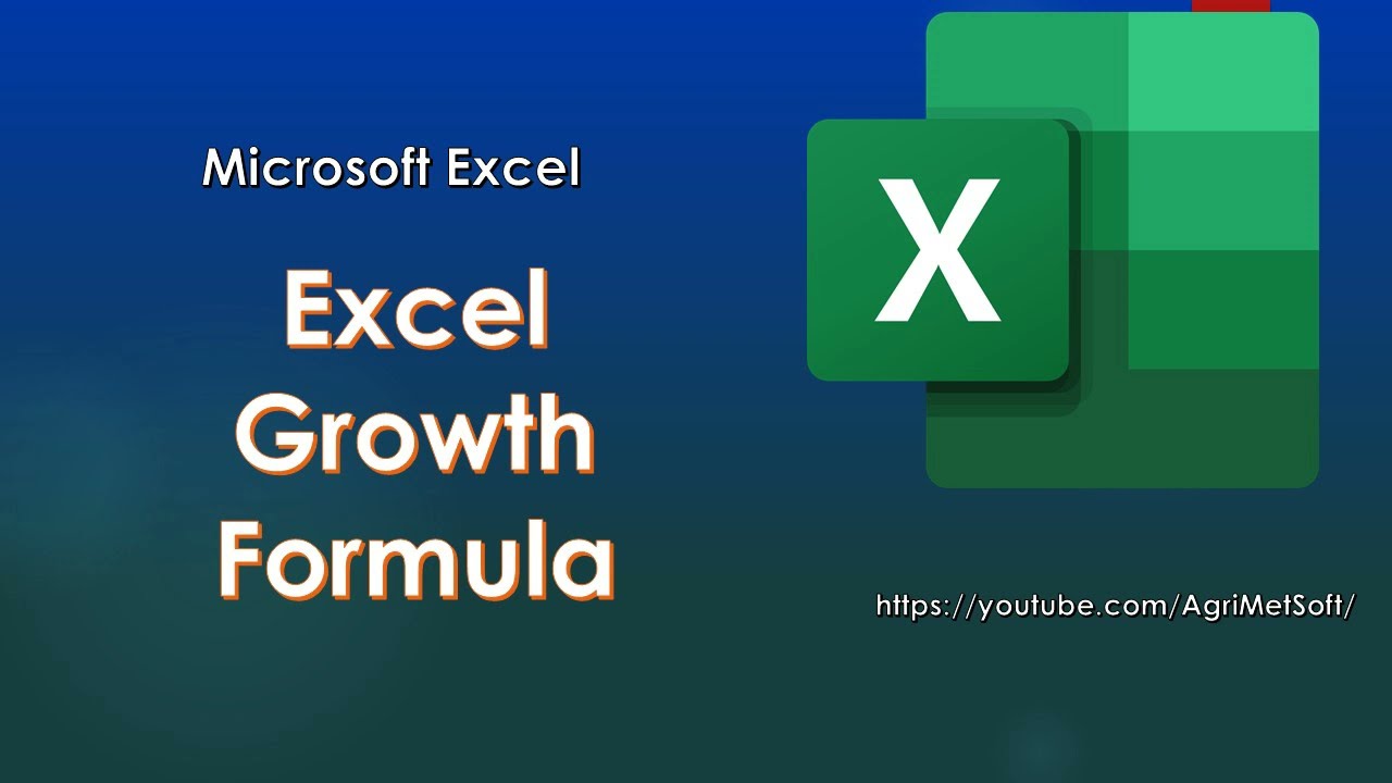 Excel Growth Rate Formula Calculate Growth Rate YouTube excel-growth-rate-formula-calculate-growth-rate-youtube