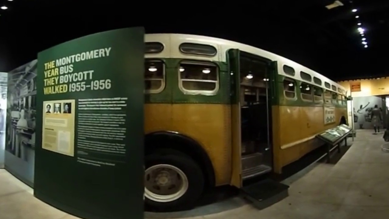 Get to the back of the bus | Civil Rights Exhibit - YouTube