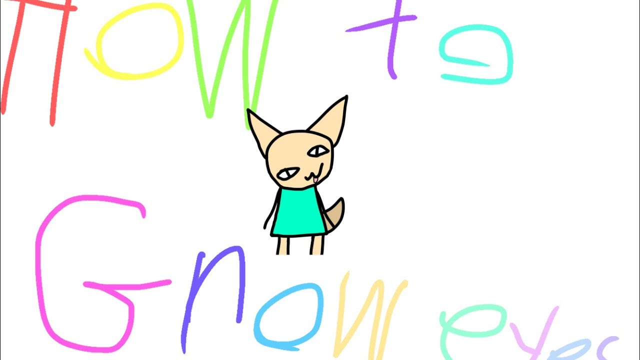 Weird fox tells us how to grow eyes #weirdcore ? - YouTube