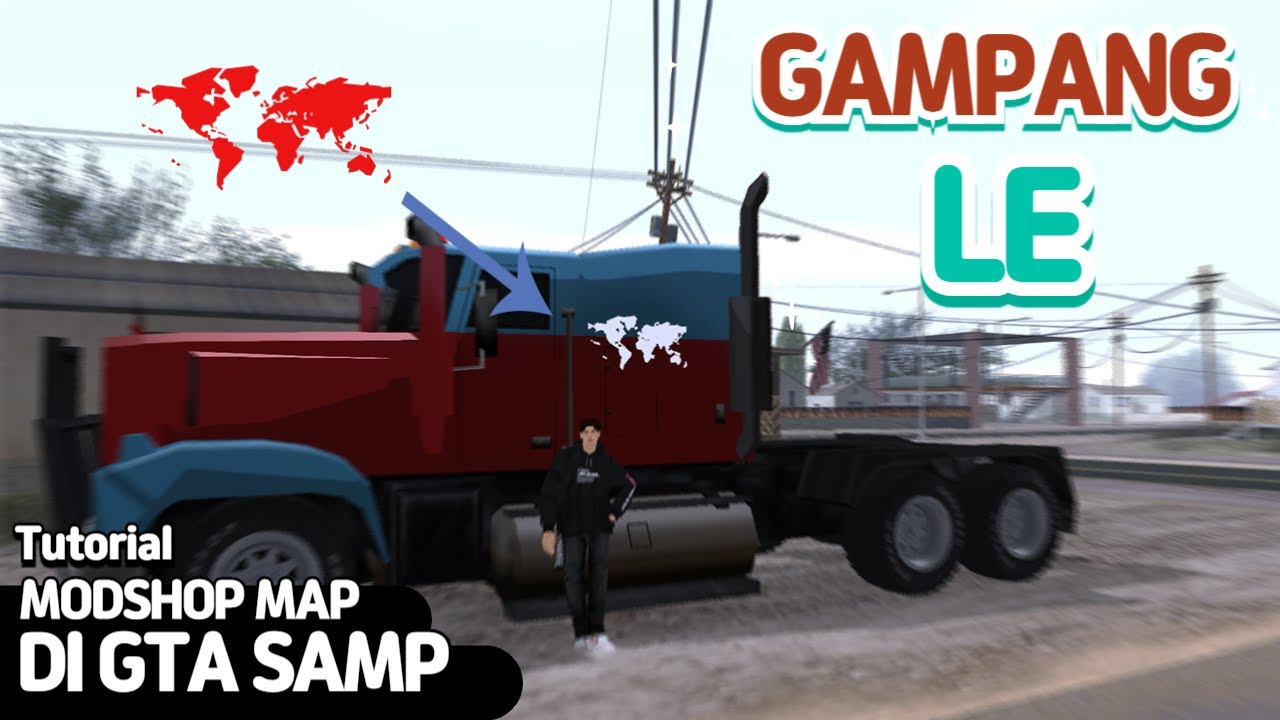 CARA MEMBUAT MODSHOP MAP DI GTA SAMP!! - YouTube