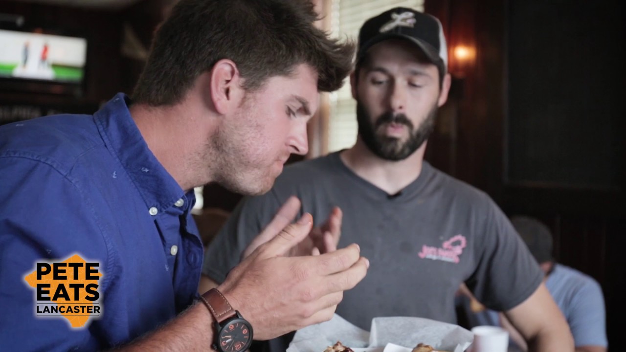 Pete Eats Lancaster - Joe's Famous Wings & Wieners - YouTube