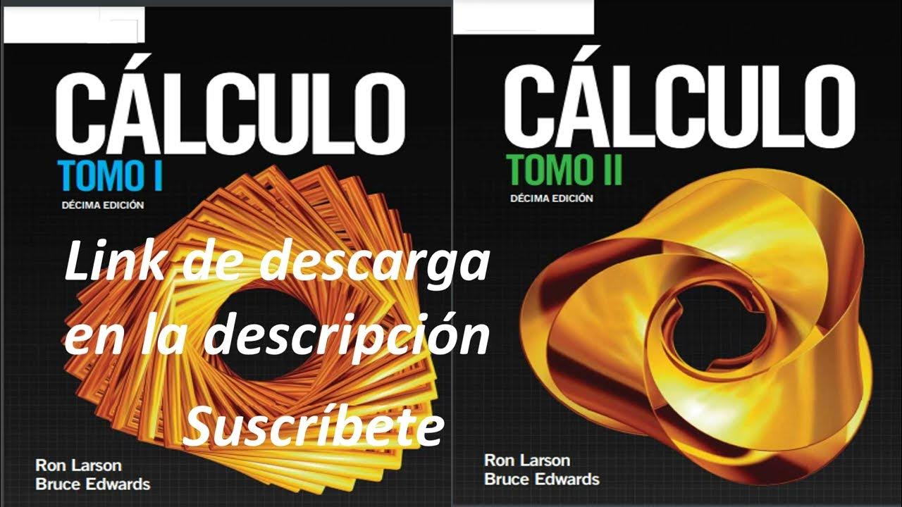 Cálculo - Tomo 1 y 2 (Larson, Edwards) [10ma Ed.] Libro - YouTube