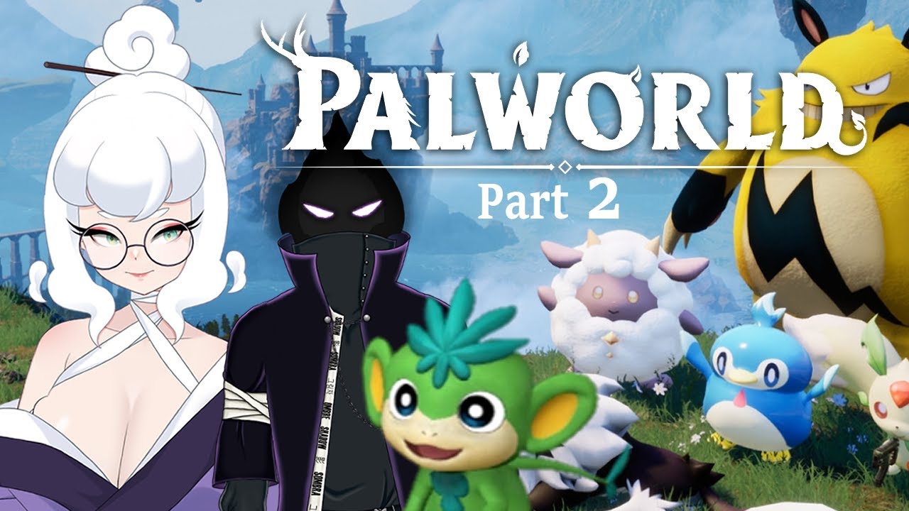 Lady Plays Palworld W/ MonkeyWithAHat & The_Veil07 (PART 2) - YouTube