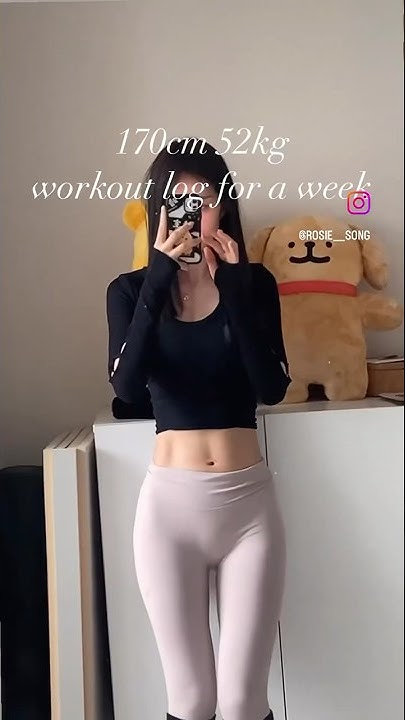170cm 52kg 일주일 운동기록 ️ #운동 #운동브이로그 #바디체크 #눈바디 #workout #abs #crossfit #크로스핏 #운동하는여자 - YouTube