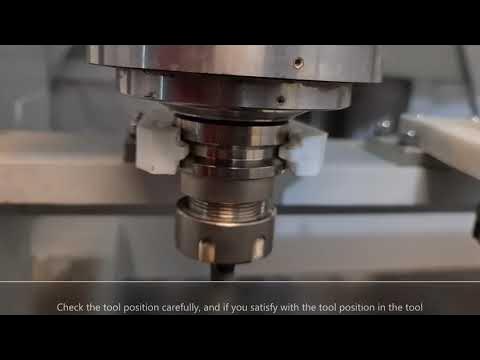 how to Adjust the Tool Magazine Loading Position in Syntec 60W-E for Heliner CNC Router. - YouTube