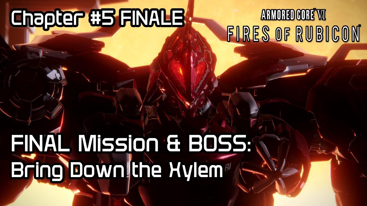 Armored Core 6 - FINAL BOSS [Ayre Path]: Bring Down the Xylem - YouTube