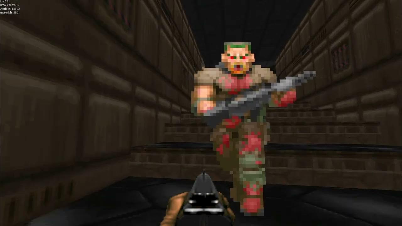 Doom Maps in Godot with WAD Importer (Demo) - YouTube