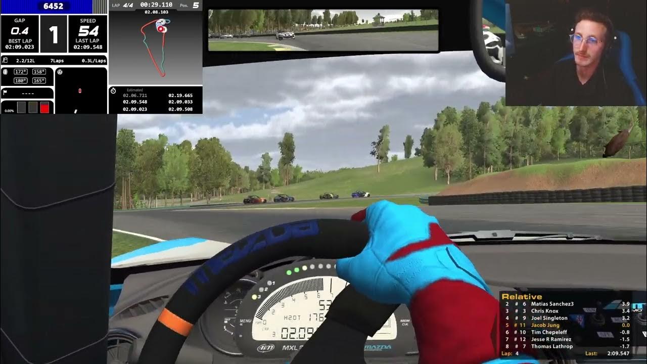Iracing Mx5 Vir Full 2024s1 Week 13 Race Youtube