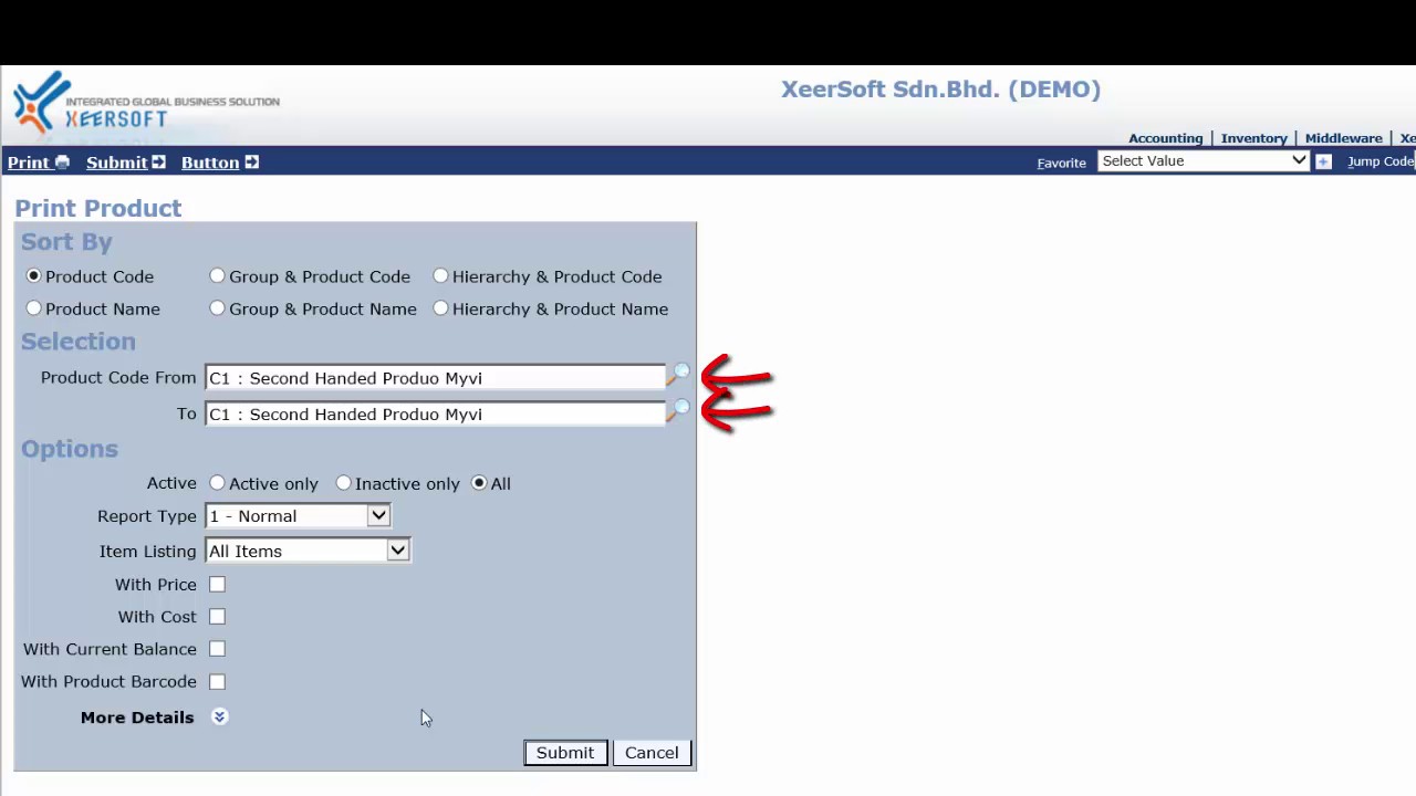 Inventory Master Files - List - YouTube