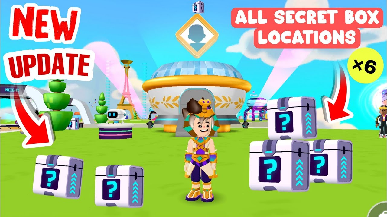 PK XD ALL NEW SURPRISE BOX LOCATIONS IN NEW UPDATE 🤩💖 || All Secret Box ...