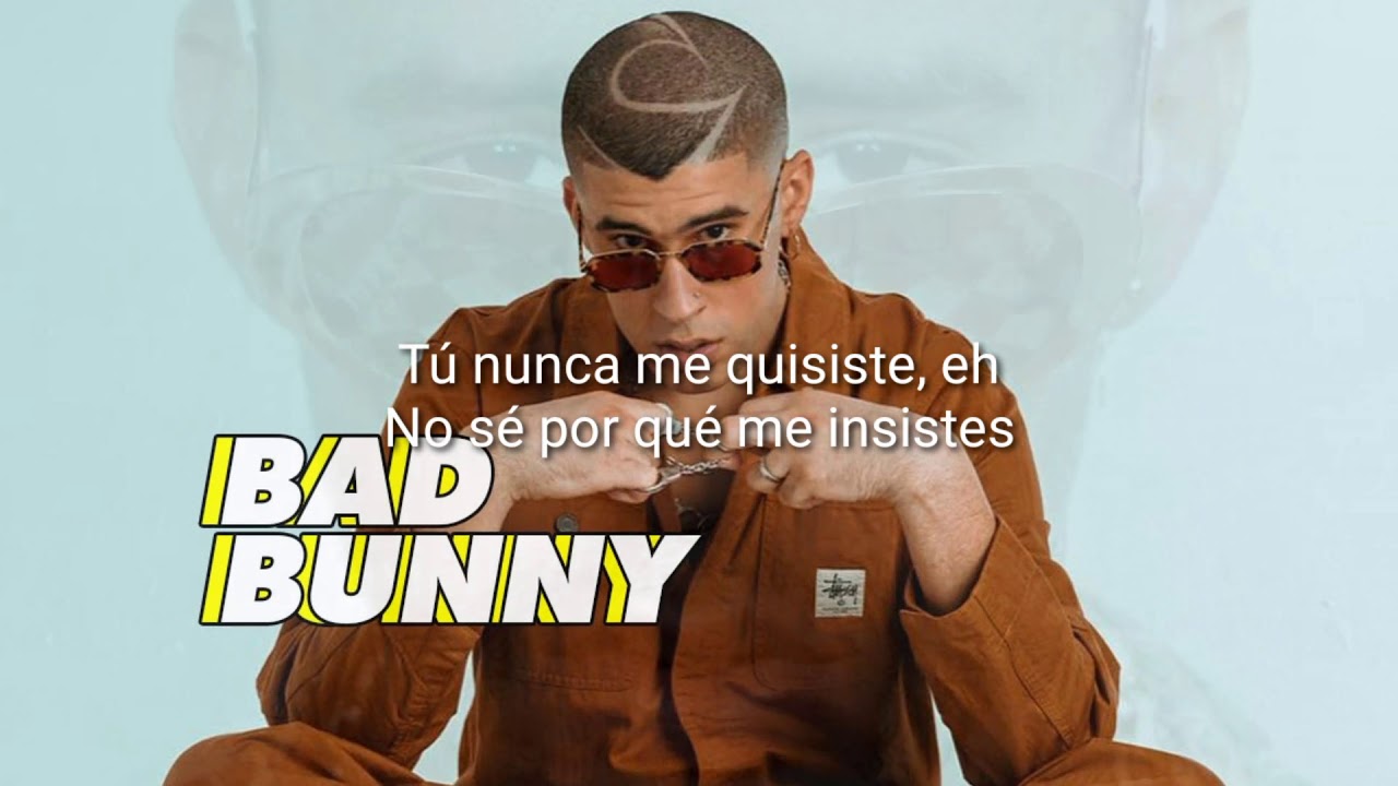 Bad Bunny - Vete ( Subtitulada/ Lyrics) - YouTube