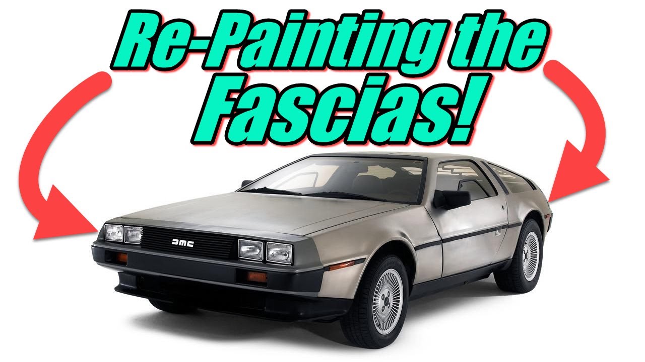 Painted Delorean