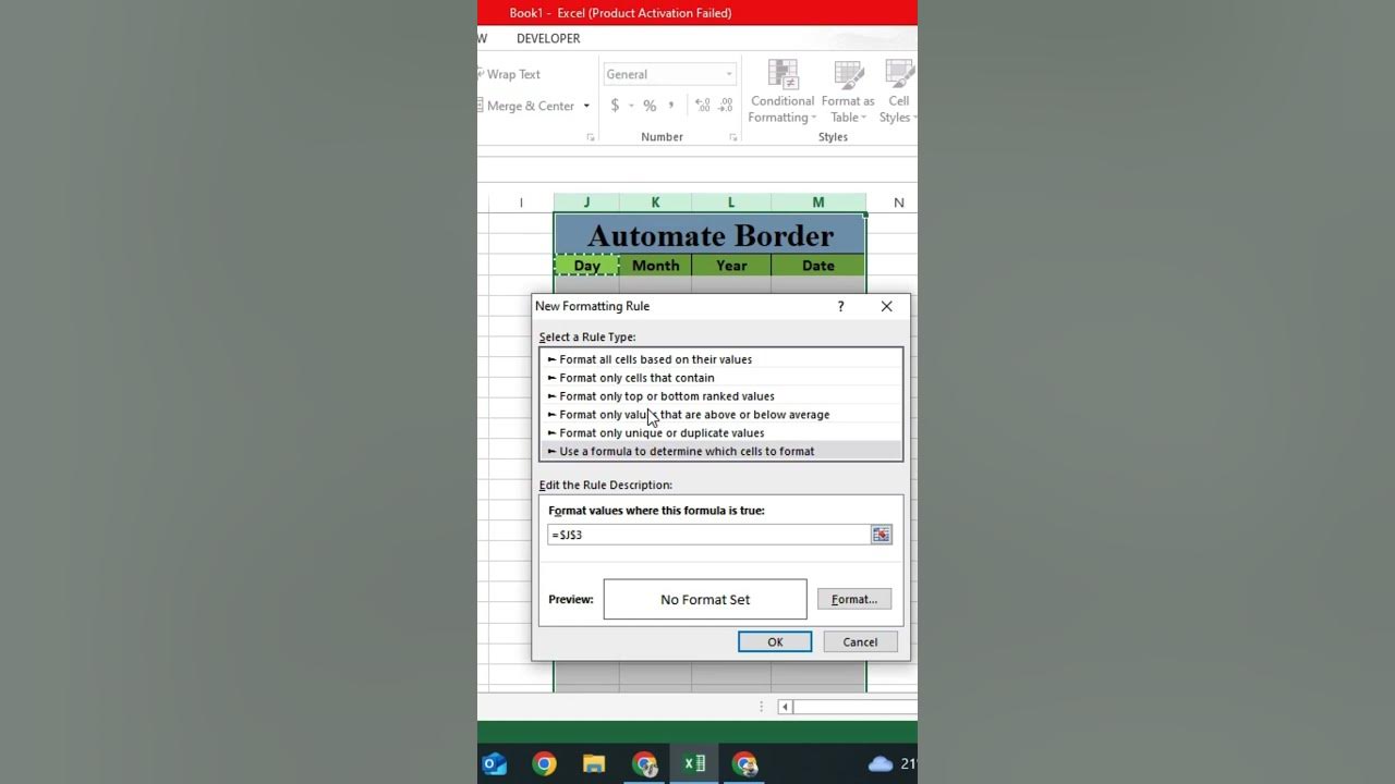 🖋 How to Add & Automate Borders in Excel | Quick Formatting Tips! - YouTube