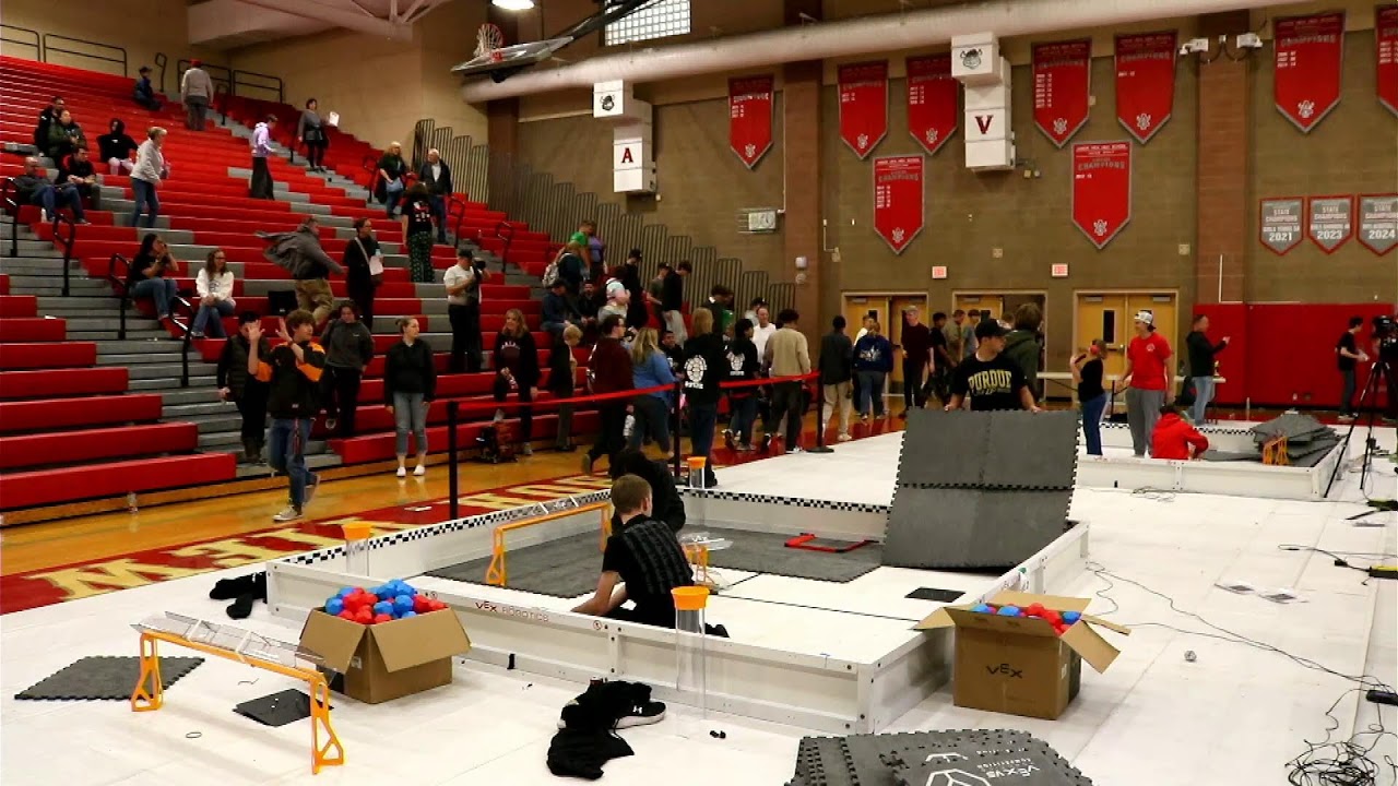 Robotics Tournament @ Arbor View High School - YouTube