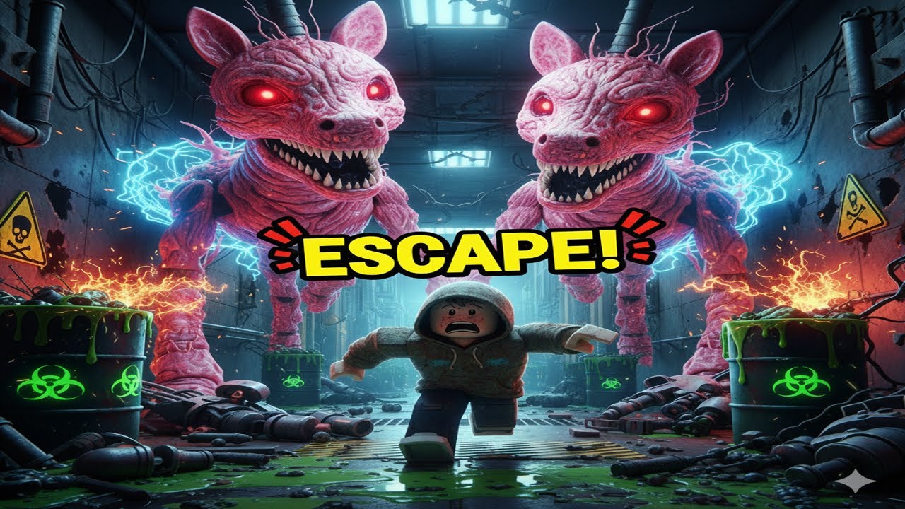 ESCAPE The MEGA MUTATED PONY FACTORY! 🐴🔥 (Roblox Escape Obby!) - YouTube