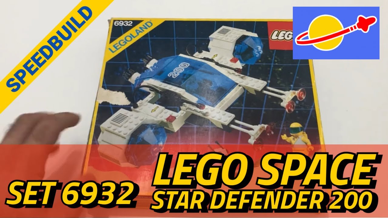 Lego Space Stardefender 200 Lego 6932: Build Your Own Spaceship! - YouTube