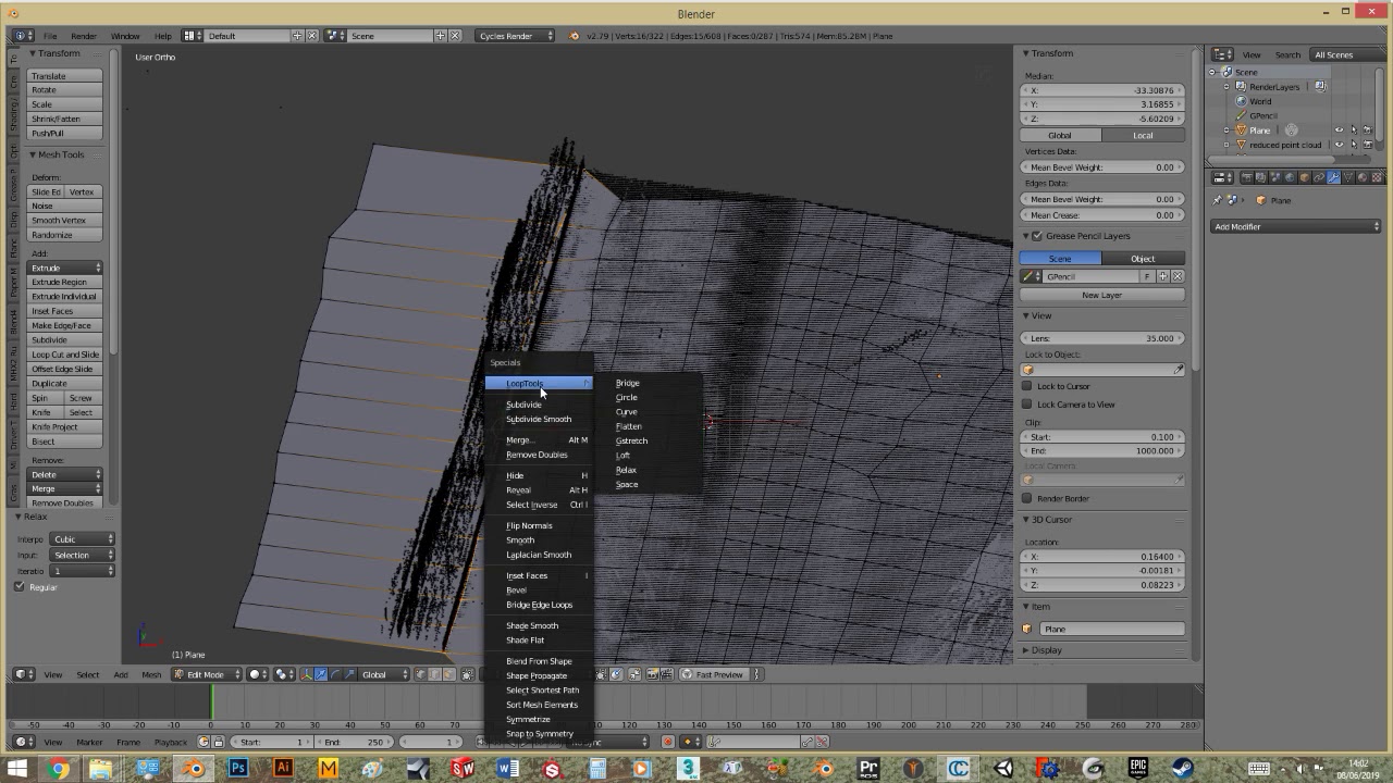 blender, how to work with point clouds, part 4 - YouTube