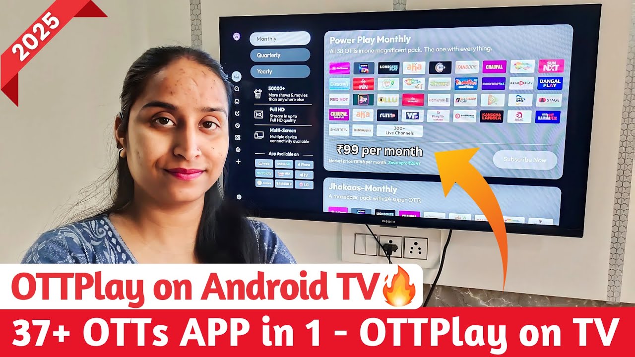 OTTplay: 37+ OTTs in 1 | OTTplay on Android TV 🔥 | OTT Play on Smart TV ...
