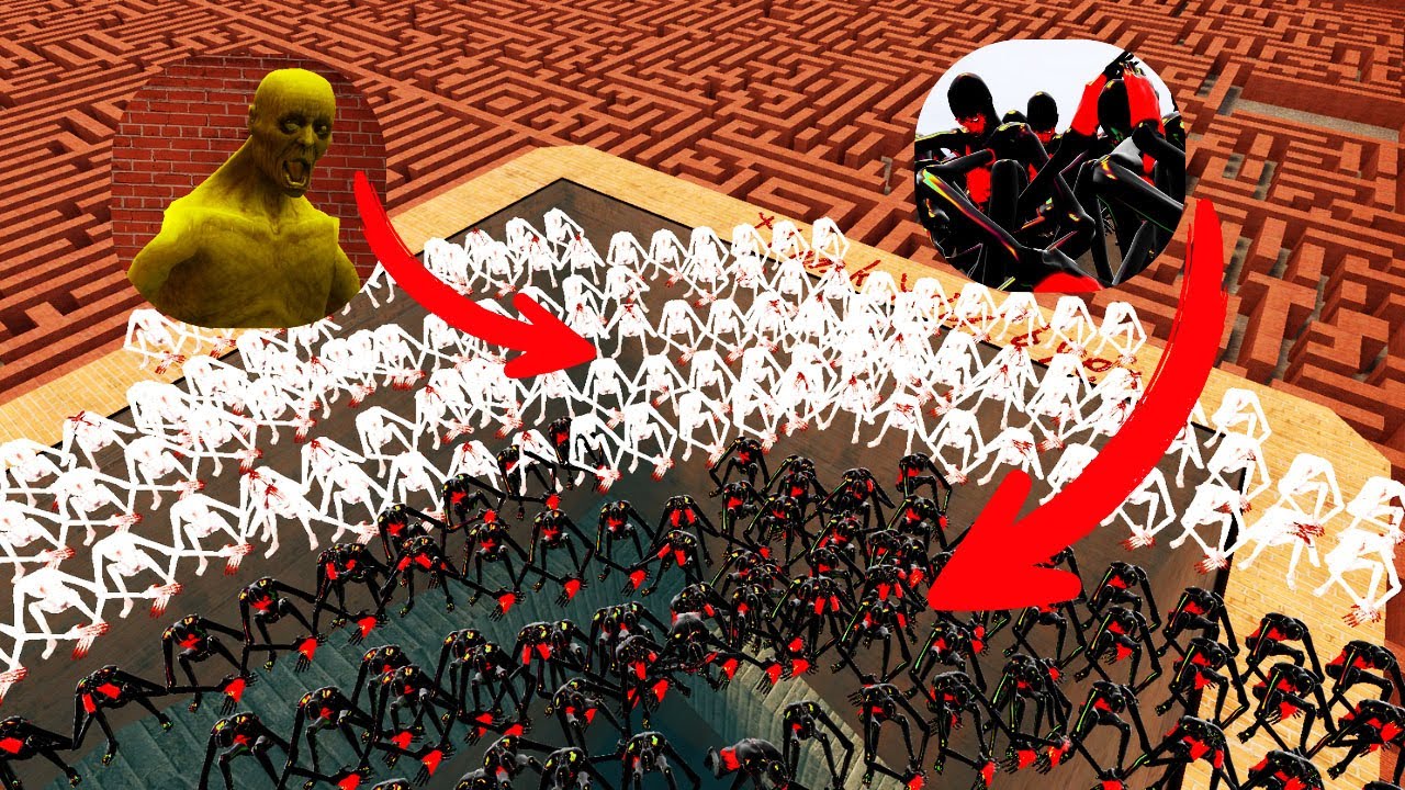 Survival Challenge Escape the Horror Maze of SCP 096 – Garry's Mod ...