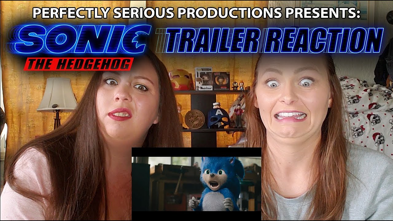 Sonic the Hedgehog Official Trailer Reaction - YouTube