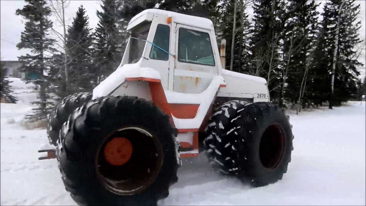 Extremely Cold Start and Operation on Case 2670 - YouTube