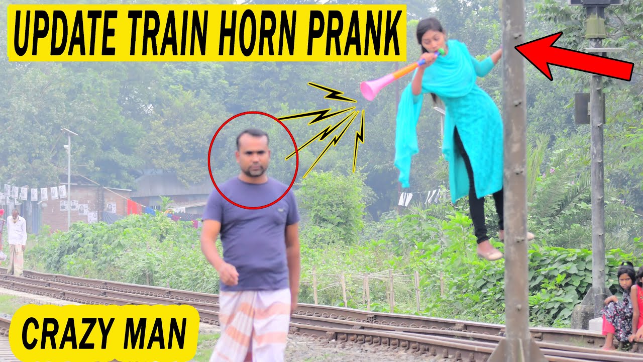 train horn prank 2022 ! best of train horn prank video | better public ...